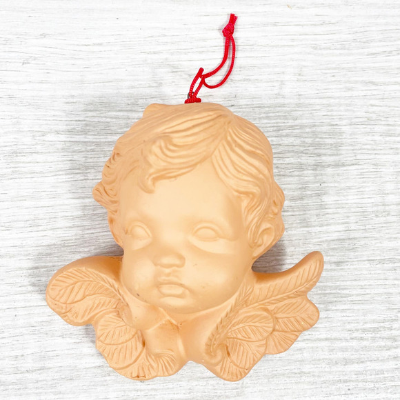 Department 56 | Holiday | Dept 56 Rare Vintage Cherub Angel Face ...